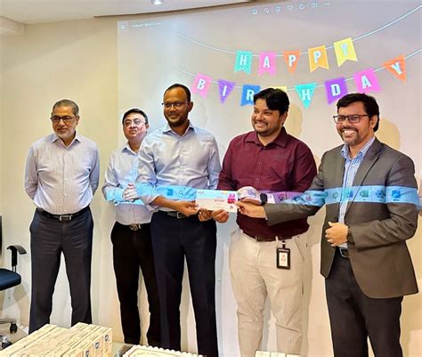 rubait e islam prionty on linkedin employee birthday celebration in
