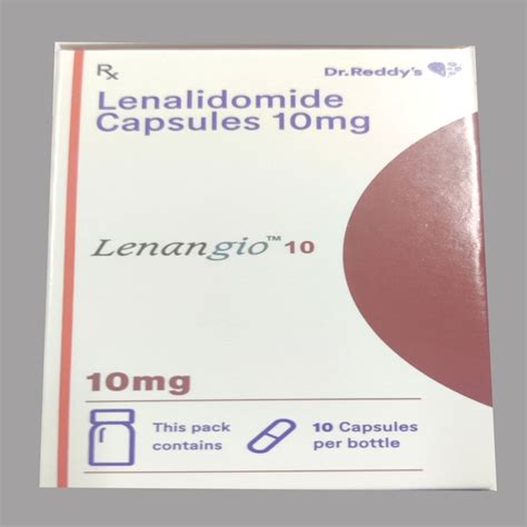 10 Mg Lenalidomide Capsules At Rs 650box Lenalid Capsules In New