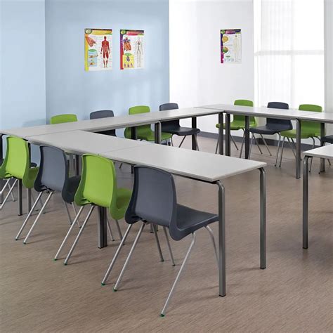 Reliance Rectangular School Classroom Beech Table Desk 1100x550