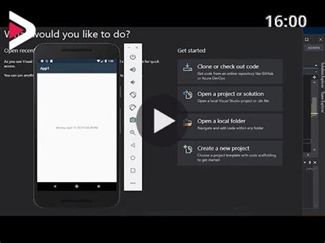 Visual Studio First Xamarin Android App دیدئو dideo