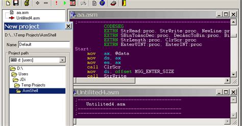 Proses Pembuatan Program Dengan Debugging Dan Tasm Serta Perbedaan