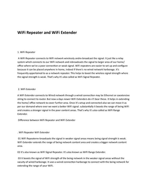 Wi Fi Repeater And Wi Fi Extender Wifi Repeater And Wifi Extender
