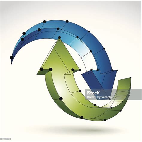 3 D 메쉬형 스타일리쉬 업데이트 팻말 흰색 바탕에 흰색 배경 3차원 형태에 대한 스톡 벡터 아트 및 기타 이미지 3차원 형태 개념 개념과 주제 Istock