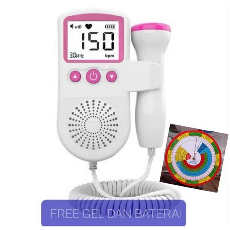 Jual Fetal Doppler Alat Cek Denyut Jantung Janin Shopee Indonesia