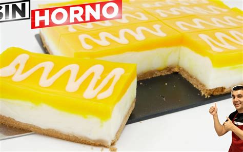 El POSTRE de LIMÓN Más FÁCIL Golosolandia Recetas y vídeos de postres y tartas
