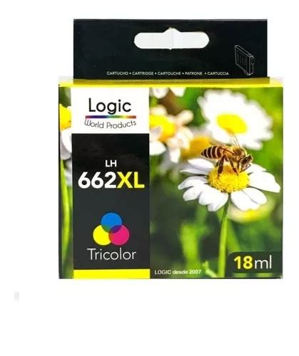 Cartucho Para Hp 662 Xl Tricolor 18 Ml Alternativo Cuotas sin interés