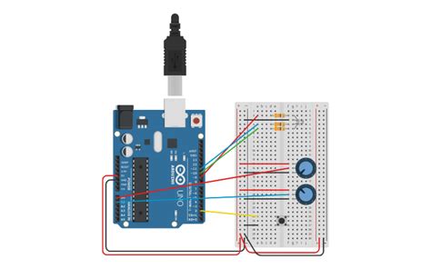 Circuit Design Rgb Joystick Project Tinkercad