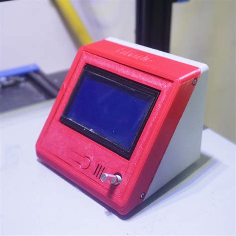 descargar lcd 128x64 case for 3d printer or cnc controller de tilude