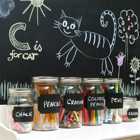 Магнитно-Меловая пленка Dry Erase Черная
