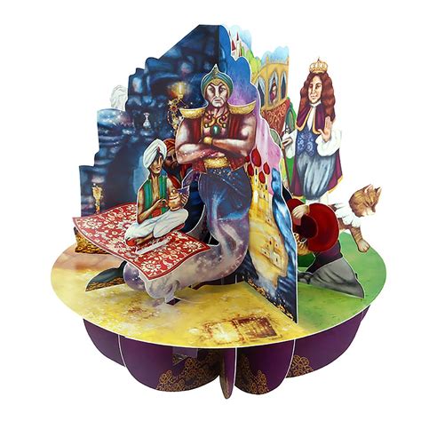Картичка Santoro Aladdin Puss In Boots And Pinocchio