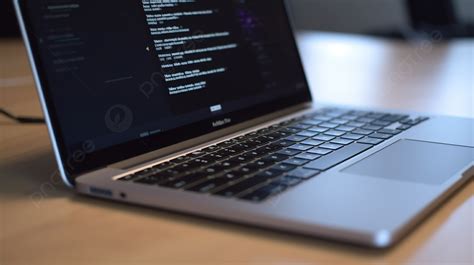 노트북 화면이 테이블 위에 놓여 있습니다 코딩의 그림 배경 일러스트 및 사진 무료 다운로드 Pngtree