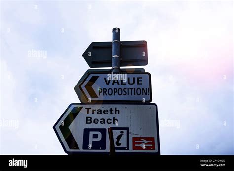 Writing Note Showing Value Proposition Business Concept For Innovation Service Intended Make