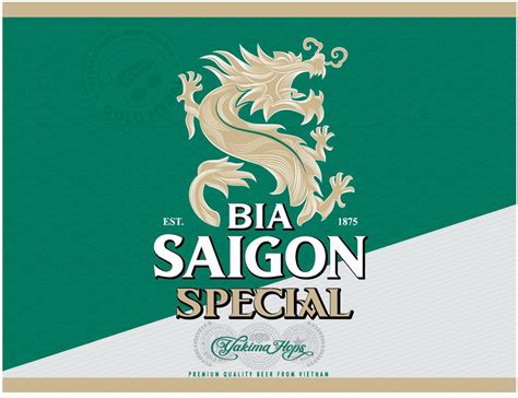 Logotipo De Cerveza Saigon Saigon Delice