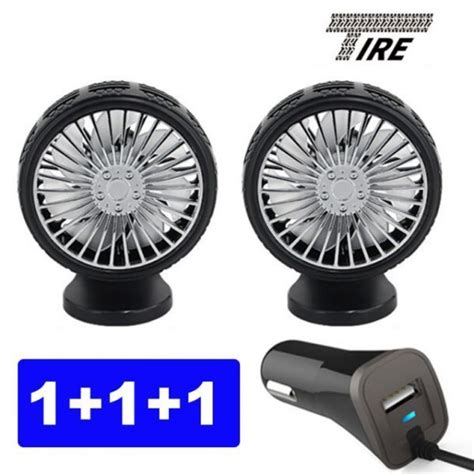 인팍쇼핑 111 차량용 서큘레이터 Led 무드등 선풍기 송풍구대시보드 3단조절 에어컨 히터 빠른 공기순환 블랙박스내비자동차용품