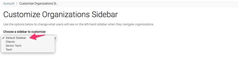 Customize Sidebars Based On Groups IT Glue