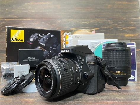Yahooオークション Nikon ニコン D5300 ダブルズームキット デジタ
