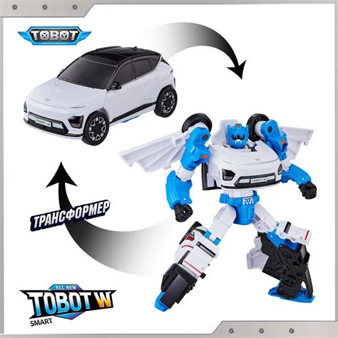 Робот трансформер Tobot ТОБОТ МЕДИУМ W New Young Toys 301182 купить