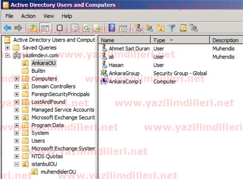 Powershell Ile Kullanıcı Taşıma İşlemleri Makale Yazılım Dilleri