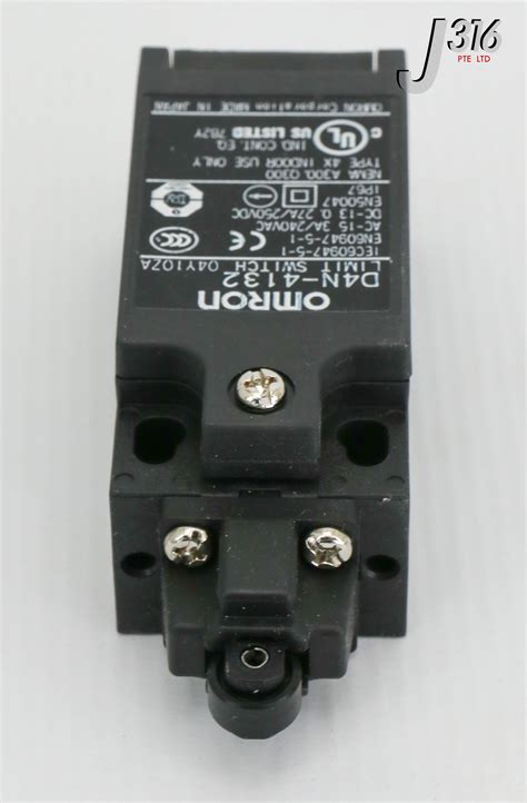 22421 OMRON LIMIT SWITCH (NEW) D4N-4132 – J316Gallery
