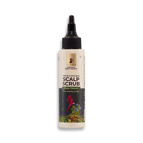 Pilgrim Patua And Aha Bha Scalp Scrub Deep Cleanse For Healthy Scalp