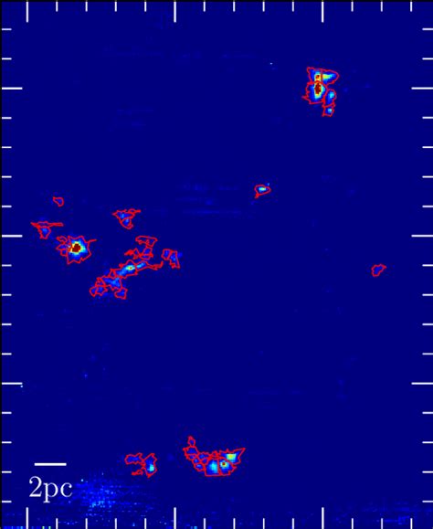 Apex Laboca 870 µm Emission Map Of G345515 At 3σ ∼06 Jy Beam −1