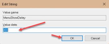 Windows 10 Quick Tips Menu Show Delay Daves Computer Tips