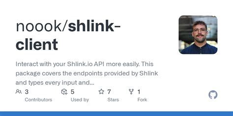 github noook shlink client interact with your api more