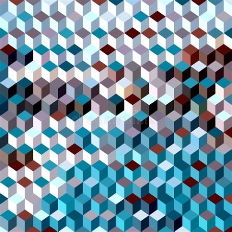 Background From Cubes Stock Vector Illustration Of Isolated 89768787