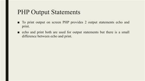 Introduction To Php Pdf