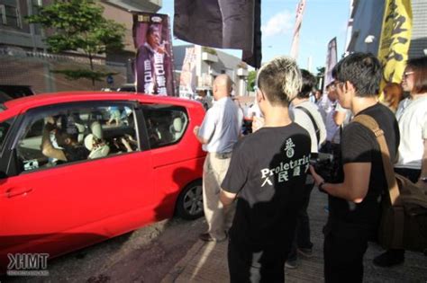 黃毓民被控普通襲擊梁振英 自簽保釋週四上庭 Tmhk Truth Media Hong Kong