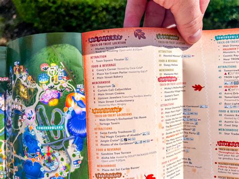 PHOTOS See The Map For Mickeys Not So Scary Halloween Party MickeyBlog