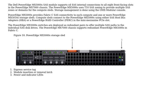 Dell Poweredge Mx5000s Sas Switch Dell Poweredge Mx Deployment With Vmware Cloud Foundation