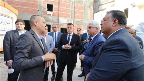 وزير التعليم العالي ورئيس جامعة عين شمس يتفقدان المدينة الطبية بالجامعة