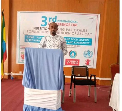 Adane Tesfaye On Linkedin Presenting Research Jigjiga University 3rd