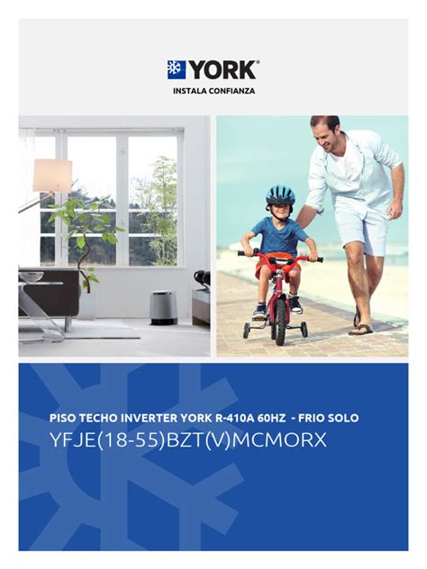Piso Techo Inverter York Pdf Uso Eficiente De Energía