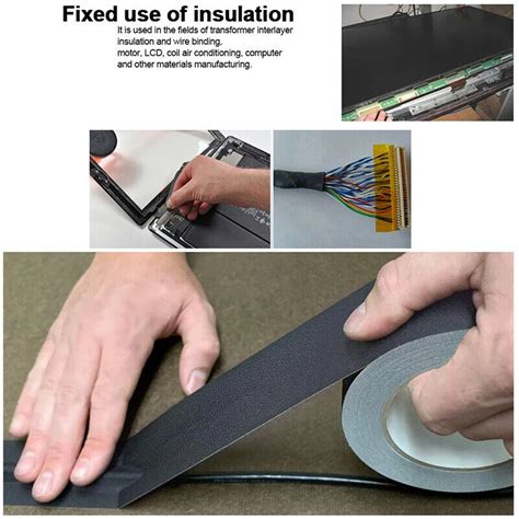 9 19mm Electrical Tape Car Wiring Loom Tape Adhesive Fabric Harness