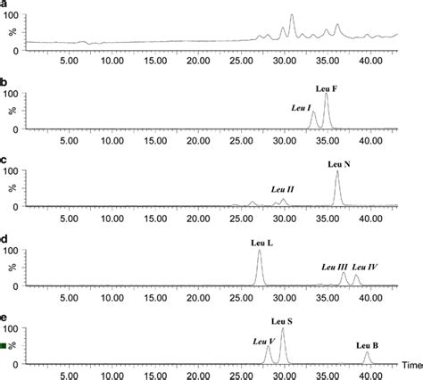 LC MS Full Scan Of The Crude Extract In The Positive Mode And Extracted Download Scientific