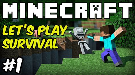 Minecraft Lets Play Survival Single Player Episode 1 Hd Youtube