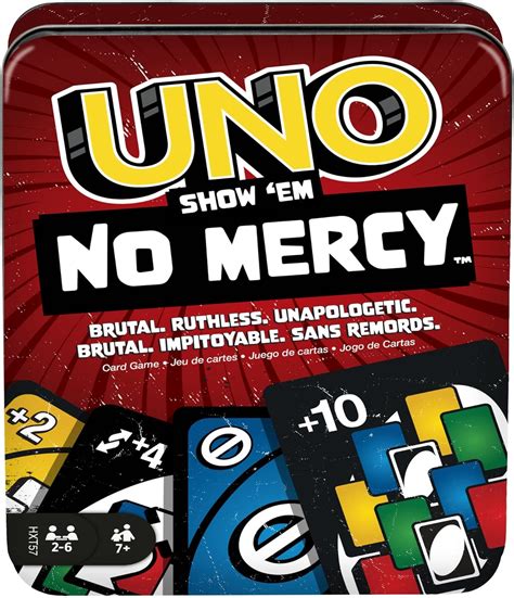 Mattel Games Uno Show Em No Mercy Tin Buy Online At Best Price In