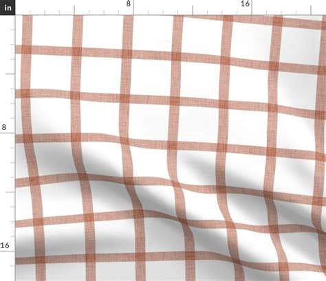 Terracotta Grid Rustic Modern Farmhouse Fabric Spoonflower Terracotta Grid Rustic Modern Farmhouse Fabric Spoonflower