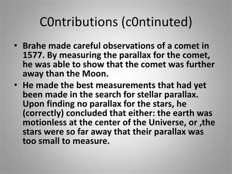 Ppt Tycho Brahe Powerpoint Presentation Free Download Id2324687