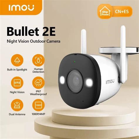 Imou Bullet 2E Night Vision Outdoor Camera BuilderMall