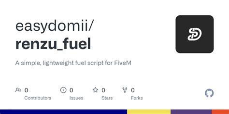 Github Easydomii Renzu Fuel A Simple Lightweight Fuel Script For Fivem
