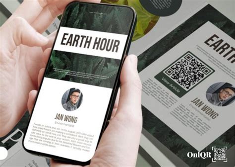 QR Code On Flyer Create Your Free QR Code With OnlQR