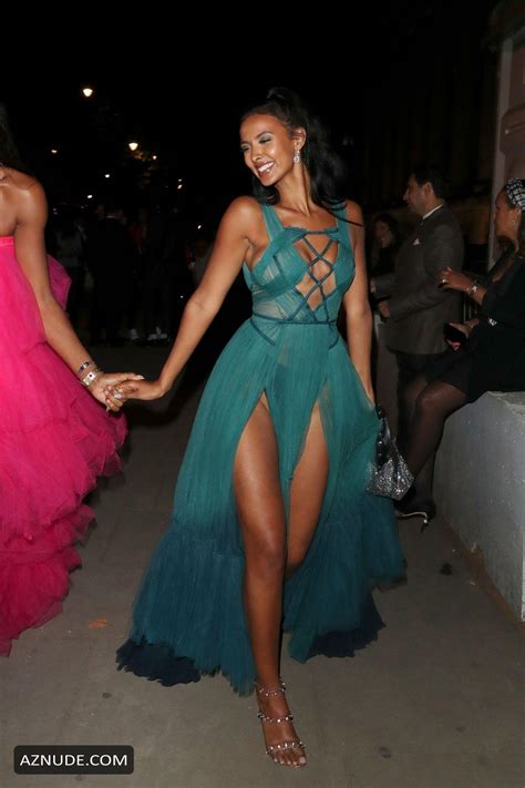 Maya Jama Attends Fashion For Relief At The British Museum In London