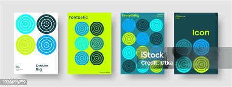 Desain Banner Terisolasi Tata Letak Brosur Modern Template Latar