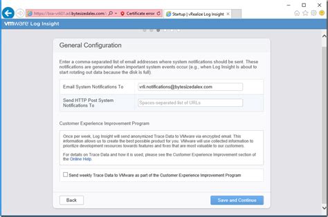 Vmware Vrealize Log Insight Deployment Bytesizedalex