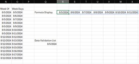 display row of unique values based on data validation list microsoft community hub