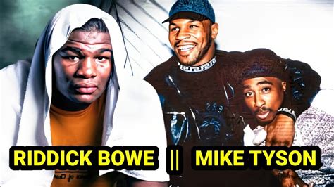 Riddick Bowe And Mike Tyson 🥊🥊 Tko Ronde Satu Youtube