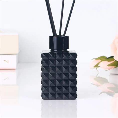 Private Label Custom 100ml Empty Bottle Glass Luxury Reed Diffuser With
